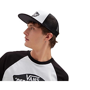 Vans Men's Classic Patch Trucker, White/Black, One Size