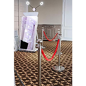 Astro Mirror Photo Booth - Black