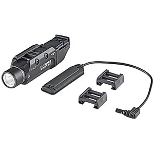 Streamlight 69450 TLR RM 2 Compact, Portable Rail-Mounted LED Tactical Lighting System with Tail Loc, Remote Switch, and 2 Lithium Batteries, Black