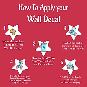 Stich Personalized Name Nursery Wall Decal Vinyl Sticker | Multiple Font Options | Custom Kids Room Décor | Bedside Decals | Children’s Room | Car | Laptop