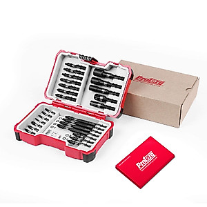 Protorq Impact Driving Accessory Set, 26-Piece,Industrial Strength, 1/4" Hex Shank