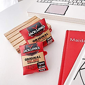 N/W Air pod 1/2 Case,YAKFX Fashion Crewma Animation Design, Interesting Luxurious and Soft Silicone tective Shell, Suitable Air pod 1/2 Case (Jacklink’s)