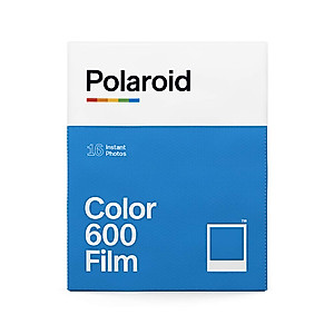 Polaroid Color Instant Film for 600 - Double Pack (16 Sheets) | Grey Album for Polaroid Instant Film
