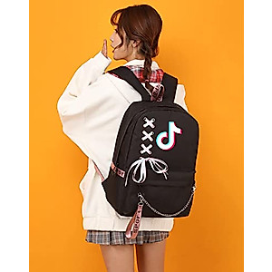 Backpack for Girls Middle Student Bookbag 15.6" School Bag Women Casual Daypack