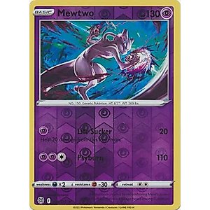 Mewtwo - 056/172 - Rare - Reverse Holo - Sword & Shield: Brilliant Stars