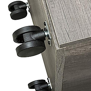 Liberty Furniture Industries Tanners Creek 2 Piece Desk Set, W51 x D24 x H30, Medium Gray