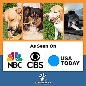 K9warehouse Pig Snout Puffs for Dogs - 100% Natural, Single Ingredient Treats - Grain and Rawhide Free Chews - Rich in Omega 3 - Promotes Healthy Teeth and Gums - High in Protein - Best for All Breeds