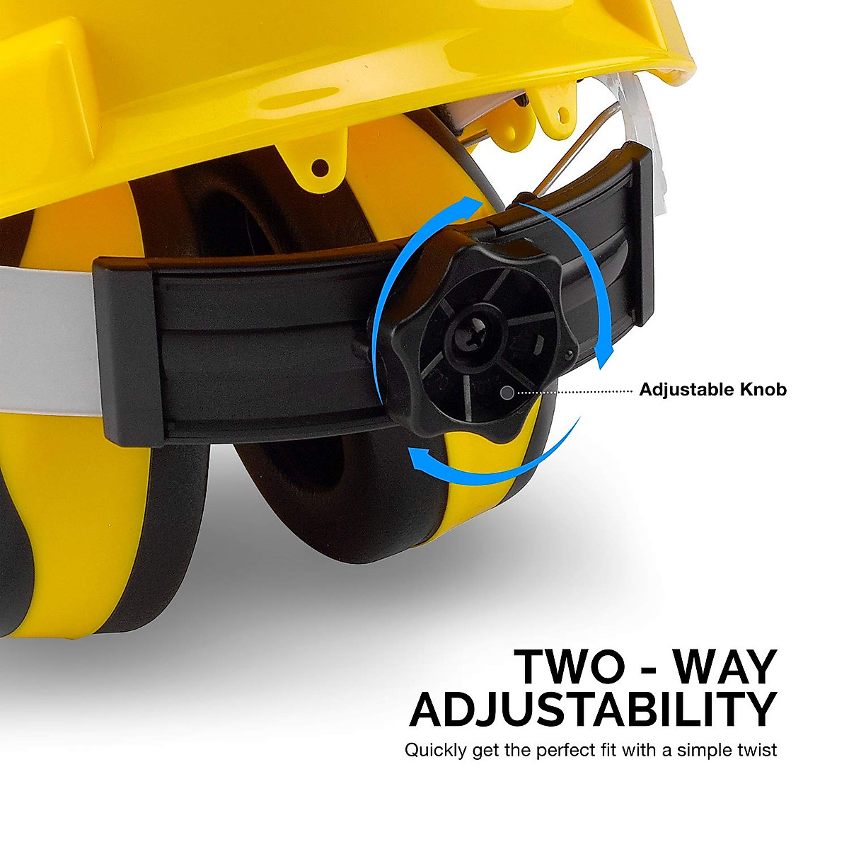 NEIKO 53880A Forestry Helmet for Safety with Shield and Earmuffs, Chainsaw Helmet with Face Shield, Hard Hat Safety Gear Equipment, Protective Face Shield and Mesh Shield for Face Protection