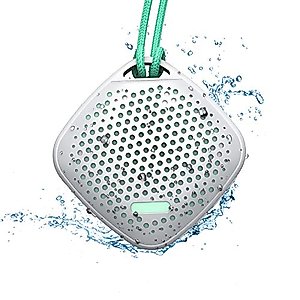 LEZII Shower Speaker, IPX5 Waterproof Bluetooth Speaker, Portable Mini Wireless Speaker with Loud Stereo Sound, 12H Playtime, Built in Mic, Lanyard, TWS, for Home, Party, Travel, Pool, Beach, Outdoor