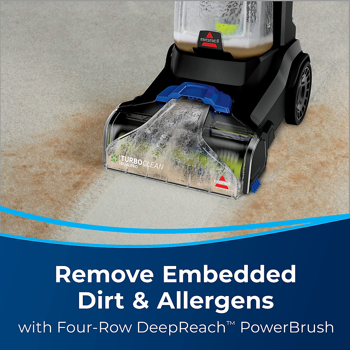 BISSELL® TurboClean™ DualPro Pet Carpet Cleaner