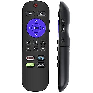 Remote Control Fit for All Sharp Roku TV LC-32LB591U LC-32LB481U LC-43LB481C LC-43LB481U LC-43LBU591U LC-43LB601U LC-50LB601U LC-50LBU591U LC-55LBU591U LC-65LBU591U
