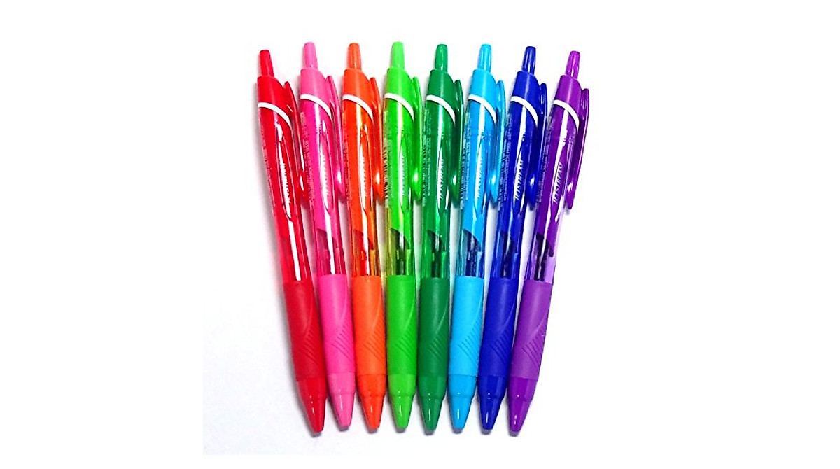Uni Jetstream Color Ballpoint Pen Set - 8 Colors