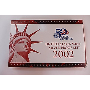 2002 S Silver Proof Set 10 Coin Set