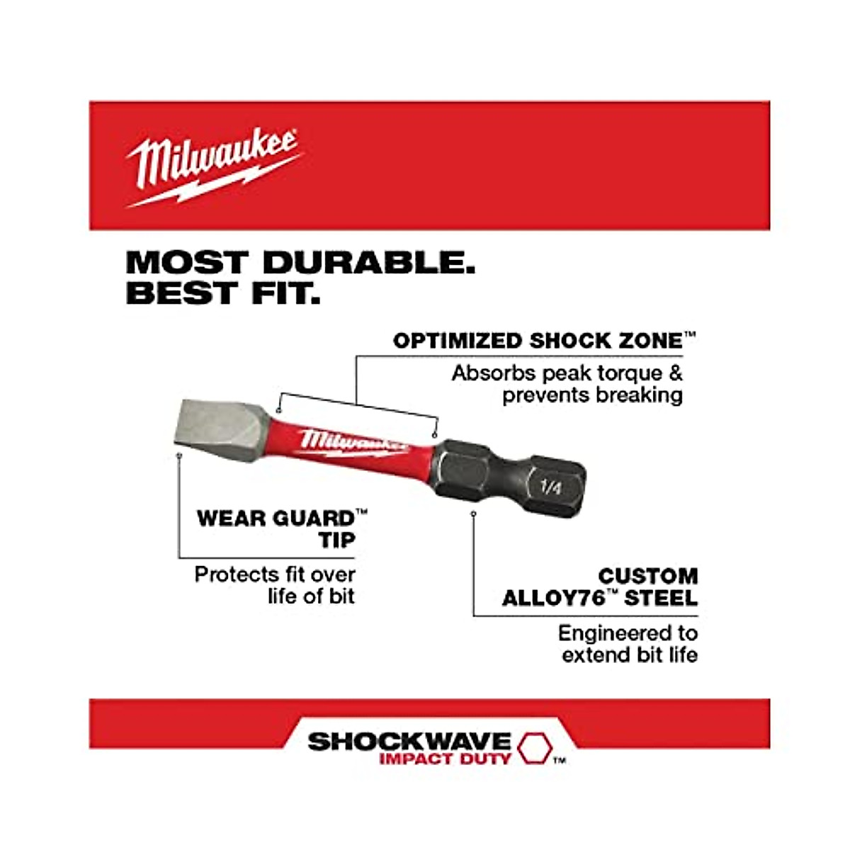 Milwaukee Shockwave Impact Duty Alloy Steel Drill and Screw Driver Bit Set (120 Piece)