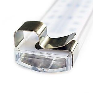 Comark FG80AK Commercial Refrigerator Thermometer, Commercial Freezer Thermometer (Glass Tube Thermometer, Commercial Grade Thermometer), Refrigerator/Freezer Thermometer, Multicolor