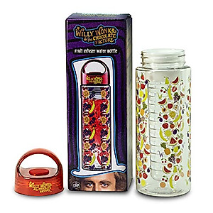 Willy Wonka Fruit Infuser Water Bottle - Not Machine Specific