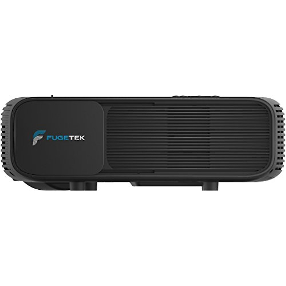 Fugetek LED Video Projector, Home Office, Outdoor Movie Night, 2500 Lumen, 120" Viewing, Supports 1080p, Dual HDMI / USB Inputs, VGA, AV, Works with Fire Tv, Roku, PS4, Xbox