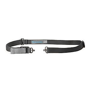 Blue Force Gear Vickers Push Button Sling | Adjusts for Carrying Positions | 2 Point Sling with QD Points | 36-62 inches (Black)