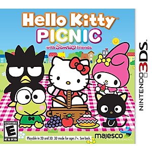 Hello Kitty Picnic - Nintendo 3DS (Certified Refurbished)