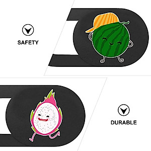 SOLUSTRE 6pcs Camera Cover Privacy Webcam Cover Computers laptops Cover Slide Phone Webcam Camera Shield Cover Camera for Computer Webcam Privacy Covers Cover Plate Cell Phone abs