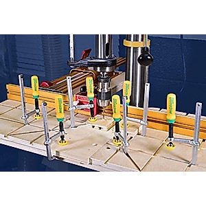 MICROJIG Matchfit DVC-538K2_K2 Dovetail Clamps Set With Soft-Grip Handle, 2-Piece, 2-Pack