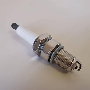 Air Filter Spark Plug For Troy-Bilt TB330 TB370 TB230 TB200 TB115 TB110 Mower Engine(2pcs Air Filter+2pcs Spark Plug)