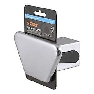 CURT 22271 Rubber Trailer Hitch Cover, Fits 1-1/4-Inch Receiver