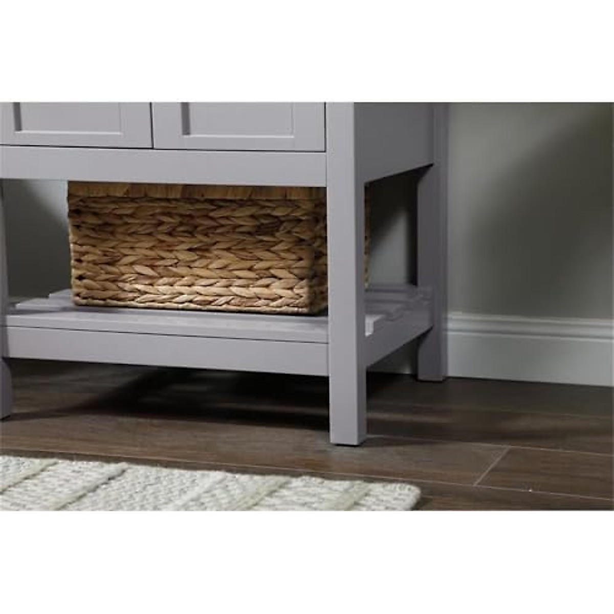 Elegant Kitchen and Bath 24 inch Single Bathroom Vanity Cabinet - Grey