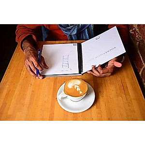 Rocketbook Wave Smart Notebook - Dotted Grid Eco-Friendly Notebook with 1 Pilot Frixion Pen Included - Executive Size (6" x 8.8"), Model Number: WAV-E