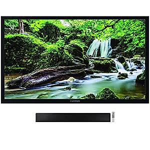 Furrion Aurora 43-inch Full Shade Outdoor TV Weatherproof, 4K UHD HDR LED Outdoor Television with a Samsung HW-LST70T 3.0 Channel The Terrace Soundbar (2021)