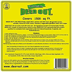 Deer Out 48oz Ready-to-Use Deer Repellent
