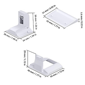 Adhesive Baby Proofing- Child Safety Magnetic Cabinet Locks - Works with Most Cabinets and Drawers - No Drilling Installation - (4 Locks and 1 Keys)