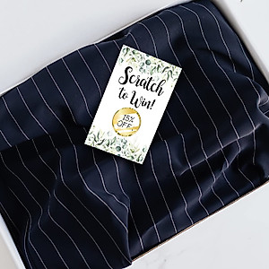 50 Greenery Scratch Off Game Cards, Greenery Lottery Tickets, Activities For Bridal Shower Activity, Baby Shower Raffle Ticket Reveal to Win Event Prizes.