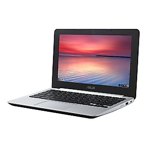 ASUS C200MA Chromebook 11.6 Inch, Intel Dual Core, 4GB RAM, 16G EMMC + TPM (Black)