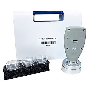 VTSYIQI Water Activity Meter Food AW Tester Monitor Water Analyzer for Grain Fruits Vegetables Breads Biscuits Cakes Puffed Food 6 bit Backlight Digital Display