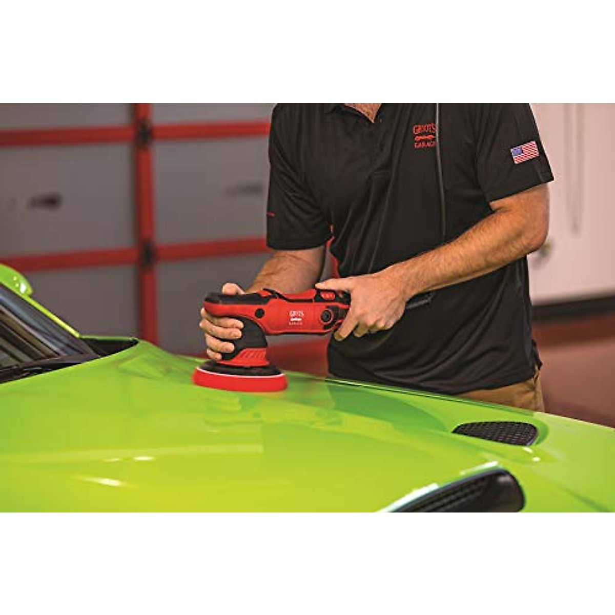 6.5" Red Foam Waxing Pads (Set of 2)