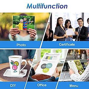 KTRIO Self-Adhesive Laminating Sheets 8.5 x 11 inches, 25 Sheets, 4 Mil Thickness, Clear Self Sealing Laminate Sheets for Crafts, No Machine Needed Self Laminating Sheets