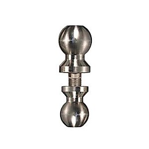 Trimax TDBC22516 Tow Ball - Double - 2in. & 2 5/16in. - Chrome