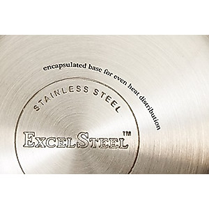 Excelsteel 6 Quart Stainless Steel Stove Top Deep Fryer