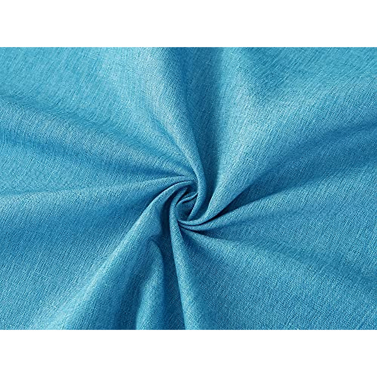 youngseahome Outdoor Tablecloth Wrinkle-Free Stain Resistant Waterproof Polyester Fabric Table Cover with Zipper Umbrella Hole for Picnic/Party/Dinner/Patio Garden(60×60inch Square,Zippered,Aqua)