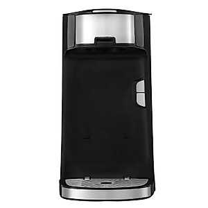 Gourmia GCM3600 3 in 1 Coffee & Tea Maker -K-Cup Pod, Loose Leaf Tea & Ground Coffee Compatible -Single Serve Machine -Automatic -Removable Filters & Adapters -16 oz Water Reservoir -1300W -Black