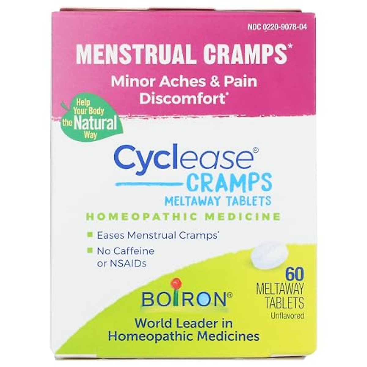 Boiron Cyclease Cramp Tablets, 60 CT