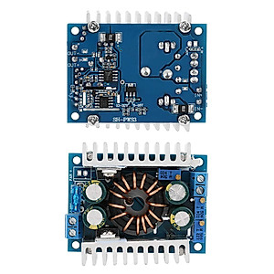 DC Boost Converter, DC-DC Step Up Converter Board 10-32V to 12-60V Voltage Regulator Booster Module Adjustable Voltage Step Up Power Supply Module