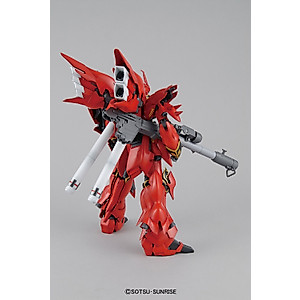 Bandai Hobby - Gundam UC - Sinanju (Animation Color), Bandai MG, Multi-Colored, 8"
