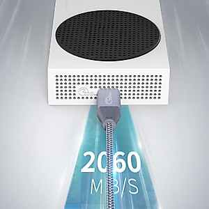 PHIXERO 512GB External SSD, Up to 2060 MB/s, USB 3.2 Gen2×2, Portable Solid State Drives, High-Speed Transmission, Reliable Data Storage for Students, Professionals, Compatible for Xbox, Laptop, TV