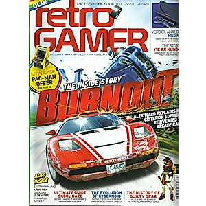 OLD RETRO GAMER MAGAZINE, BURNOUT ISSUE, 2019 ISSUE 194 NO CD OR DVD