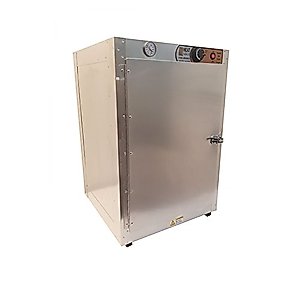 HeatMax 191929 Food Warmer Hot Box, Concession Warmer, Pizza Warmer, Great for Fund Raising, Shelves are 15.75"W x 18.5"D, NOT for PROOFING - Made in USA with Service and Support, for Half Size Pans