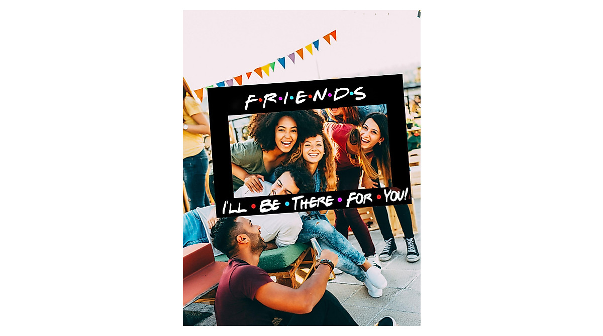 Friend Themed Photo Booth Props for Fun Celebrations