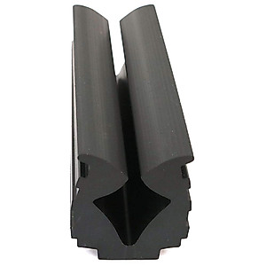 LQ Industrial Golf Shaft Clamp 2PCS Black Rubber Vise Clamps Golf Club Regripping Tool Re-Shaft Head Extractor Repair Tool