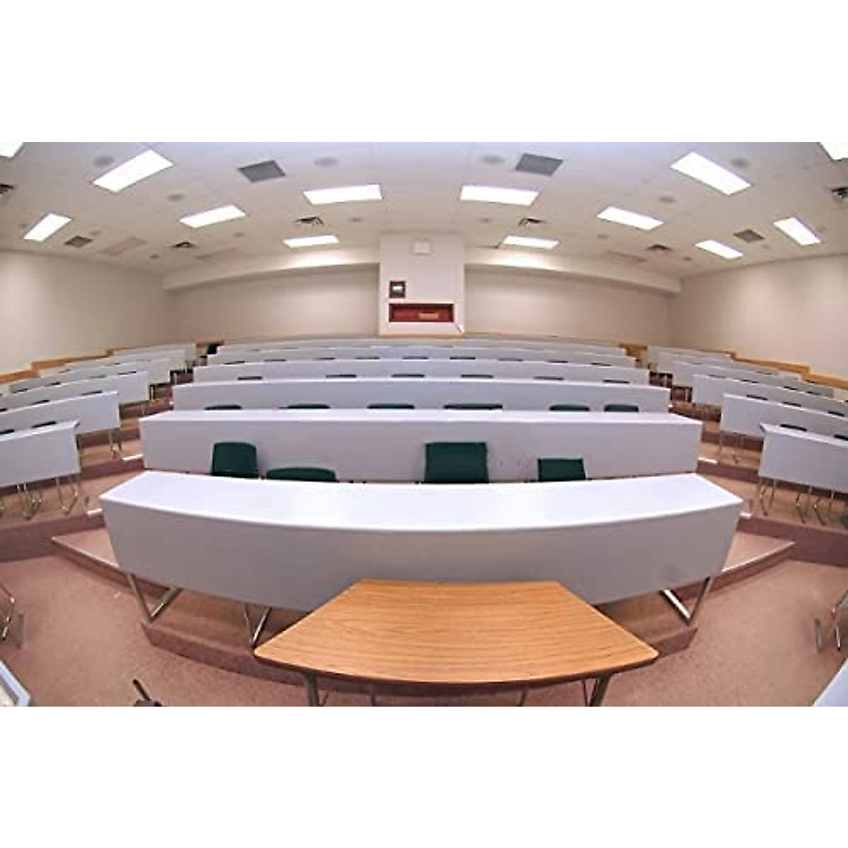 DS-2CD2345G0P-I 4MP Indoor 180° Panoramic Ultra Wide Viewing Angle Fisheye Dome POE IP Security Camera 30ft Night Vision, H.265, WDR, Built-in Micro SD slot (Max 256 GB) Compatible with Hik Vision NVR